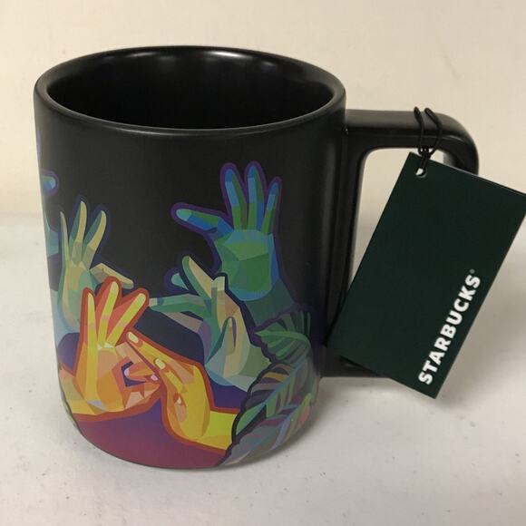 Starbucks | Dining | Starbucks American Sign Language Asl Hand ...